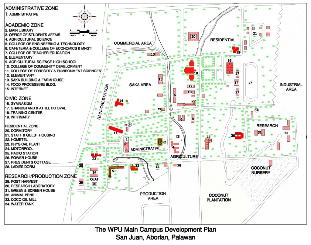 Location Map - Western Philippines University
